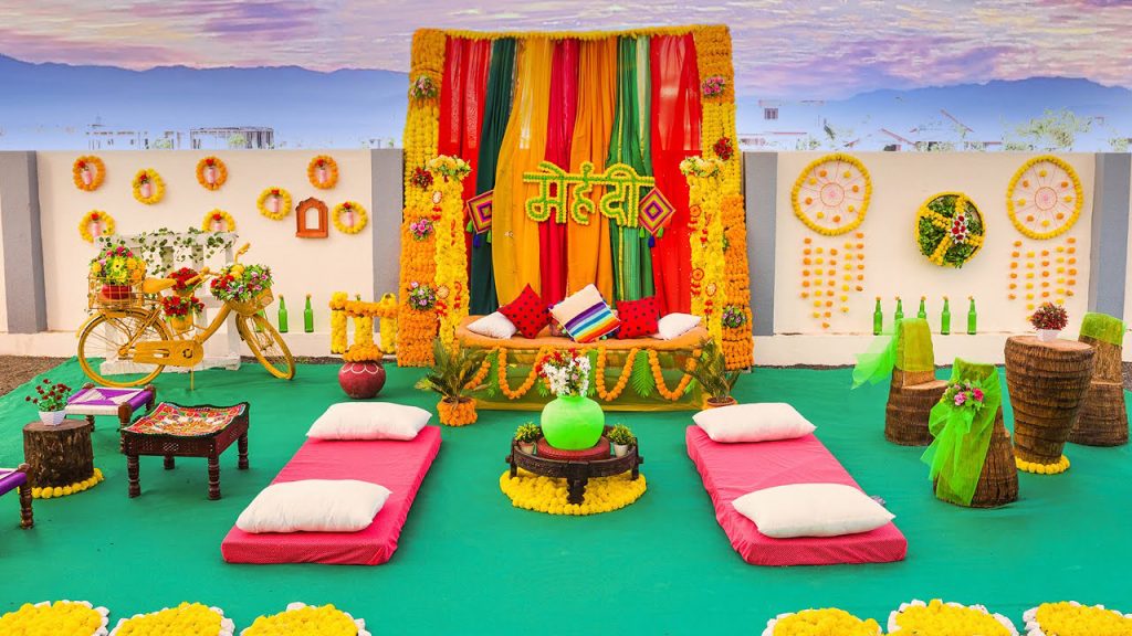 Mehendi Ceremony Decor Sydney | Mehndi Decoration in Sydney