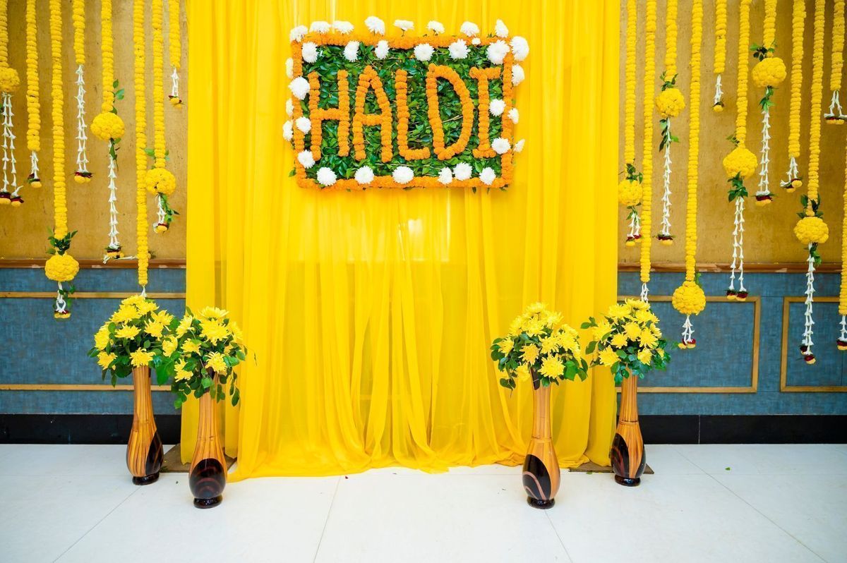 Haldi Function Decoration Parramatta | Traditional Haldi Ceremony